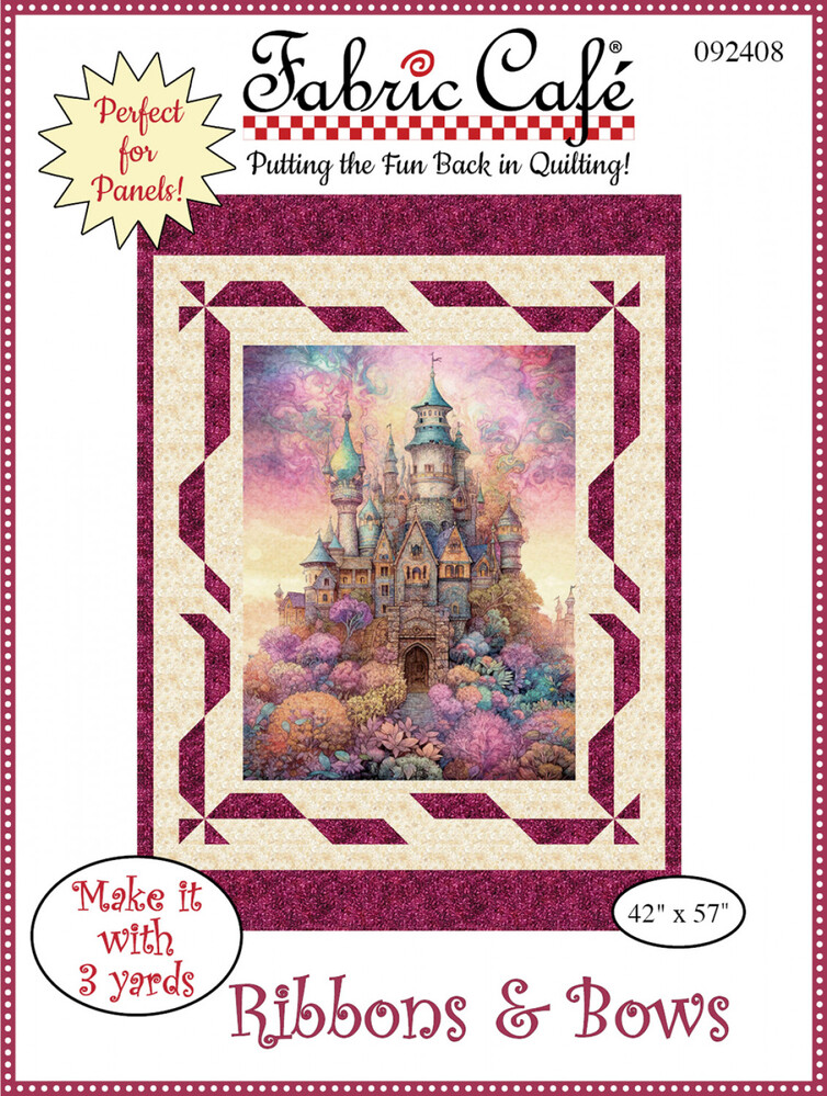 Fabric Cafe - 3 Yard Quilt Pattern - Through the Window Again