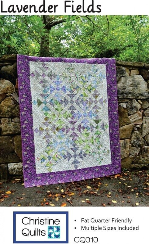 Lavender Fields Quilt Pattern by Christine Quilts