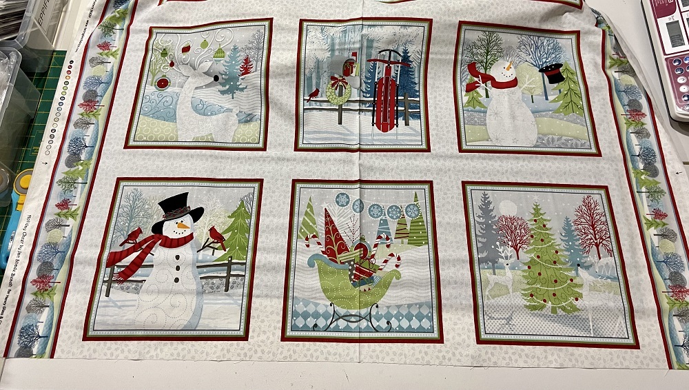 Holiday Cheer - Panel Quilting/Patchwork Fabric 100% Cotton
