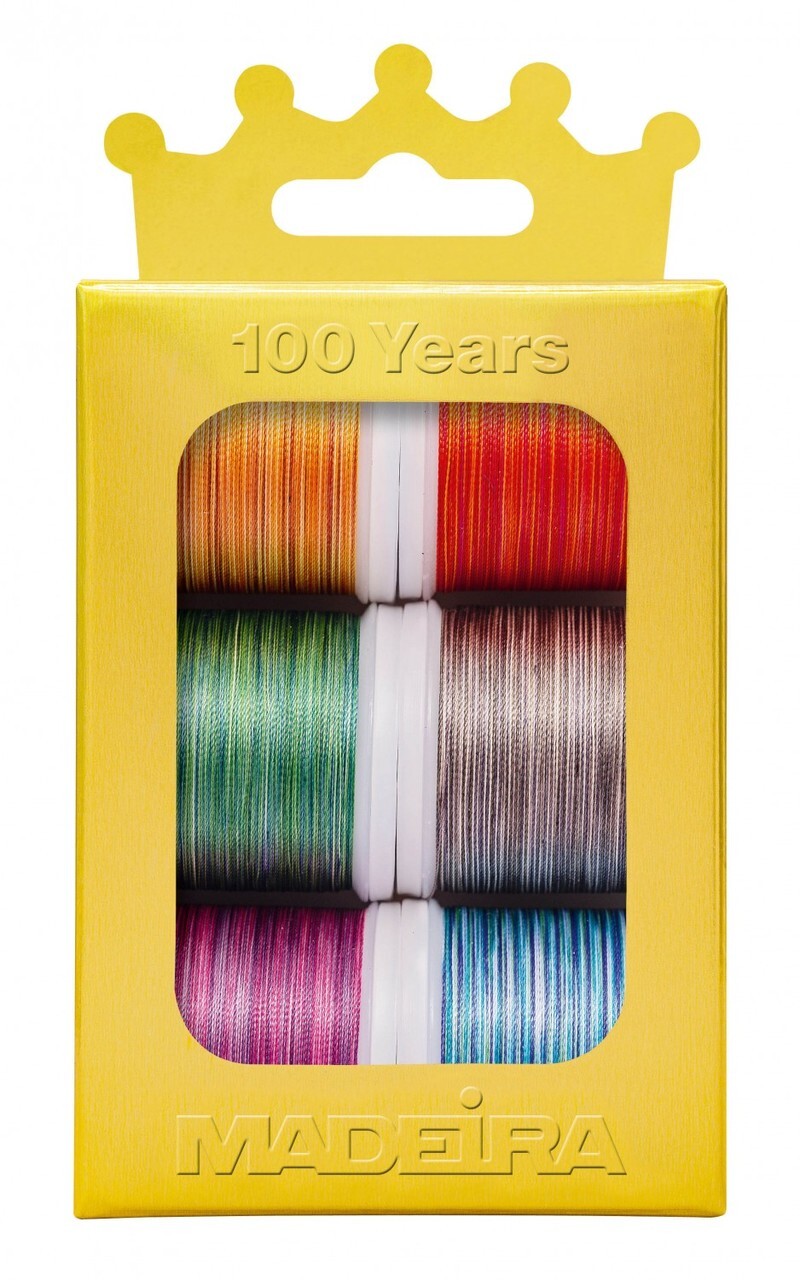 Madeira Anniversary Crown Box Polyneon Multicolour Thread