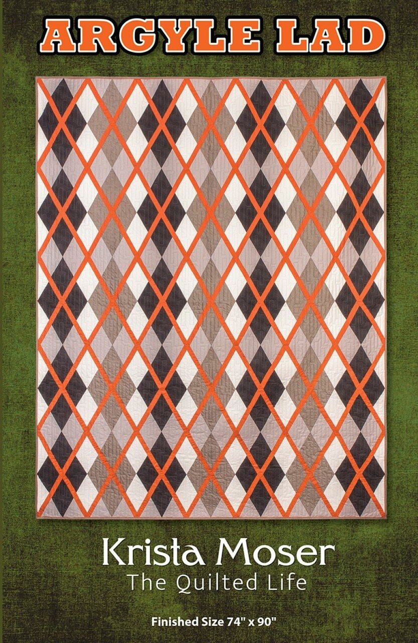 Argyle Lad Quilt Pattern from Krista Moser