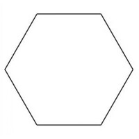 Hexagon Template - 2.5 inch