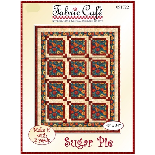 Fabric Cafe - 3 Yard Quilt Pattern - Sugar Pie